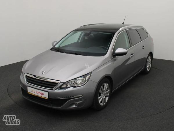 Pelēks Peugeot 308 2015 Viļņa, ar dzinēja tilpumu 1.60 L un nobraukumu 165 tūkst. km par 6199 €, foto 1 vietnē AUTOMOTO.COM.LV