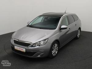 Pelēks Peugeot 308 2015 Viļņa, ar dzinēja tilpumu 1.60 L un nobraukumu 165 tūkst. km par 6199 €, foto  vietnē AUTOMOTO.COM.LV
