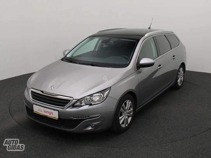 Grey Peugeot 308 2015 in Vilnius, with an engine capacity of 1.60 L and mileage of 165 thousand km for 6199 €, photo 1 on AUTOMOTO.COM.LV