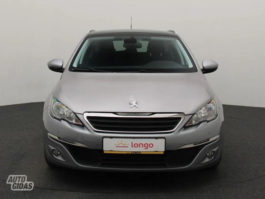 Grey Peugeot 308 2015 in Vilnius, with an engine capacity of 1.60 L and mileage of 165 thousand km for 6199 €, photo 4 on AUTOMOTO.COM.LV