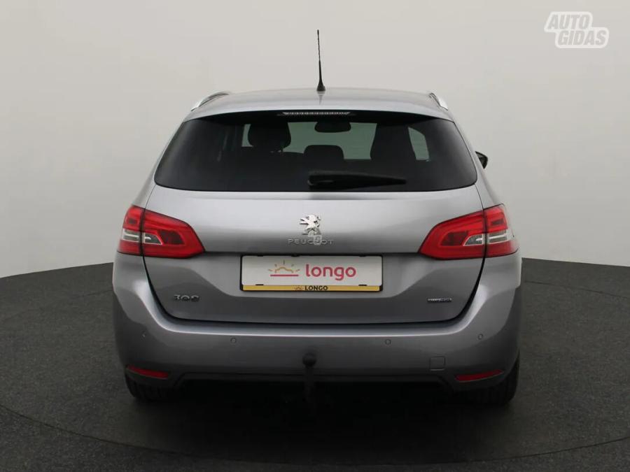 Grey Peugeot 308 2015 in Vilnius, with an engine capacity of 1.60 L and mileage of 165 thousand km for 6199 €, photo 6 on AUTOMOTO.COM.LV