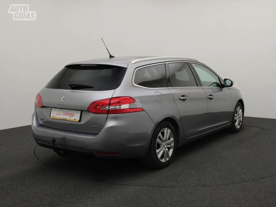 Grey Peugeot 308 2015 in Vilnius, with an engine capacity of 1.60 L and mileage of 165 thousand km for 6199 €, photo 9 on AUTOMOTO.COM.LV