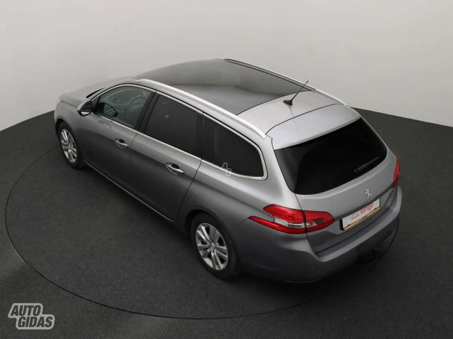 Grey Peugeot 308 2015 in Vilnius, with an engine capacity of 1.60 L and mileage of 165 thousand km for 6199 €, photo 13 on AUTOMOTO.COM.LV