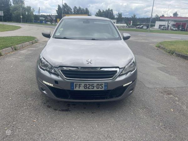 Pelēks Peugeot 308 2015 Tauragė, ar dzinēja tilpumu 1.56 L un nobraukumu 217 tūkst. km par 2500 €, foto 1 vietnē AUTOMOTO.COM.LV