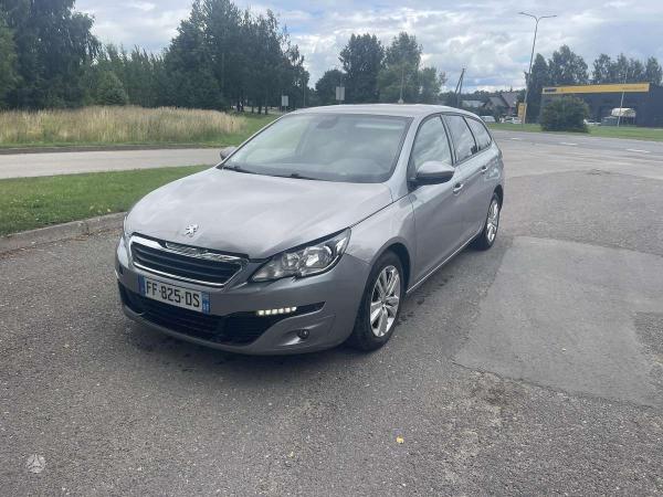 Pelēks Peugeot 308 2015 Tauragė, ar dzinēja tilpumu 1.56 L un nobraukumu 217 tūkst. km par 2500 €, foto 2 vietnē AUTOMOTO.COM.LV