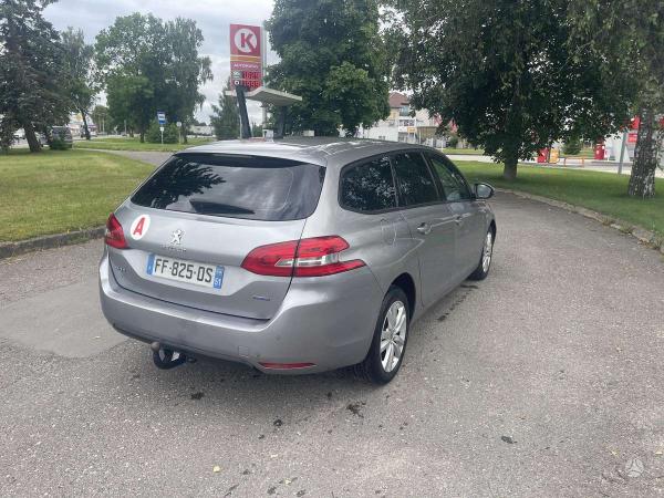 Pelēks Peugeot 308 2015 Tauragė, ar dzinēja tilpumu 1.56 L un nobraukumu 217 tūkst. km par 2500 €, foto 5 vietnē AUTOMOTO.COM.LV