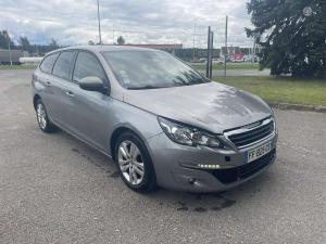 Grey Peugeot 308 2015 in Taurage, with an engine capacity of 1.56 L and mileage of 217 thousand km for 2500 €, photo 7 on AUTOMOTO.COM.LV