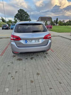Grey Peugeot 308 2015 in Kaunas, with an engine capacity of 1.56 L and mileage of 300 thousand km for 4000 €, photo 8 on AUTOMOTO.COM.LV