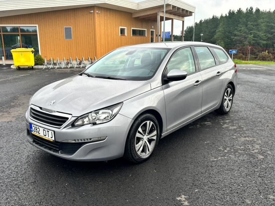 Grey Peugeot 308 2015 in Narva, with an engine capacity of 1.60 L and mileage of 250 thousand km for 3300 €, photo 8 on AUTOMOTO.COM.LV