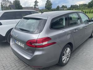 Pelēks Peugeot 308 2015 Plungė, ar dzinēja tilpumu 1.60 L un nobraukumu 285 tūkst. km par 3700 €, foto 5 vietnē AUTOMOTO.COM.LV