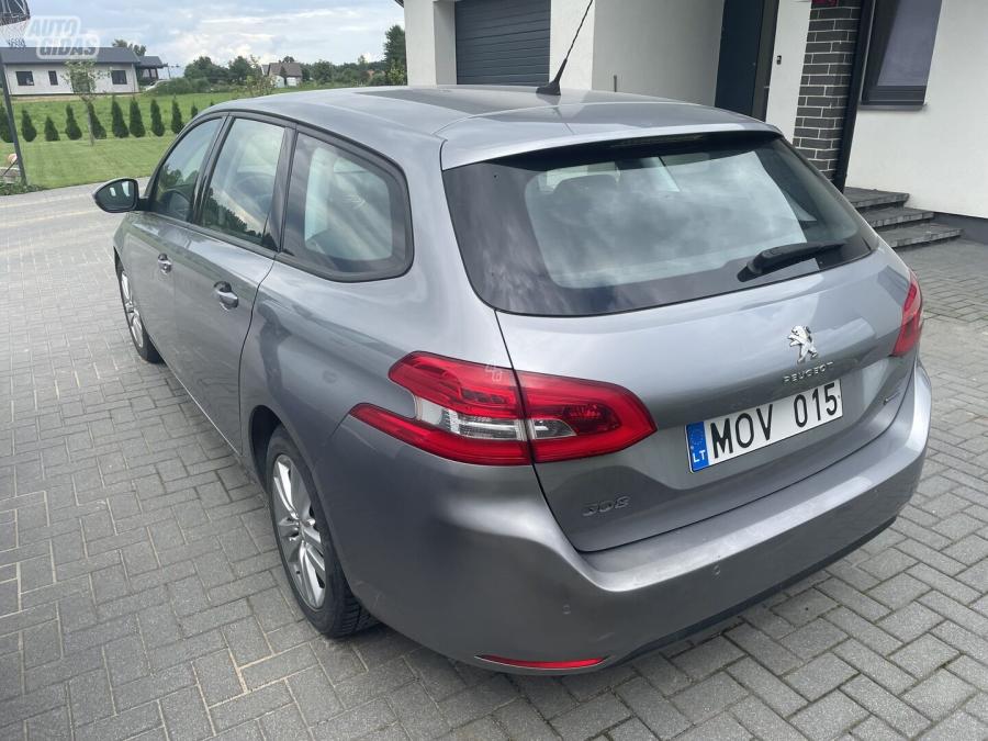 Pelēks Peugeot 308 2015 Plungė, ar dzinēja tilpumu 1.60 L un nobraukumu 285 tūkst. km par 3700 €, foto 6 vietnē AUTOMOTO.COM.LV