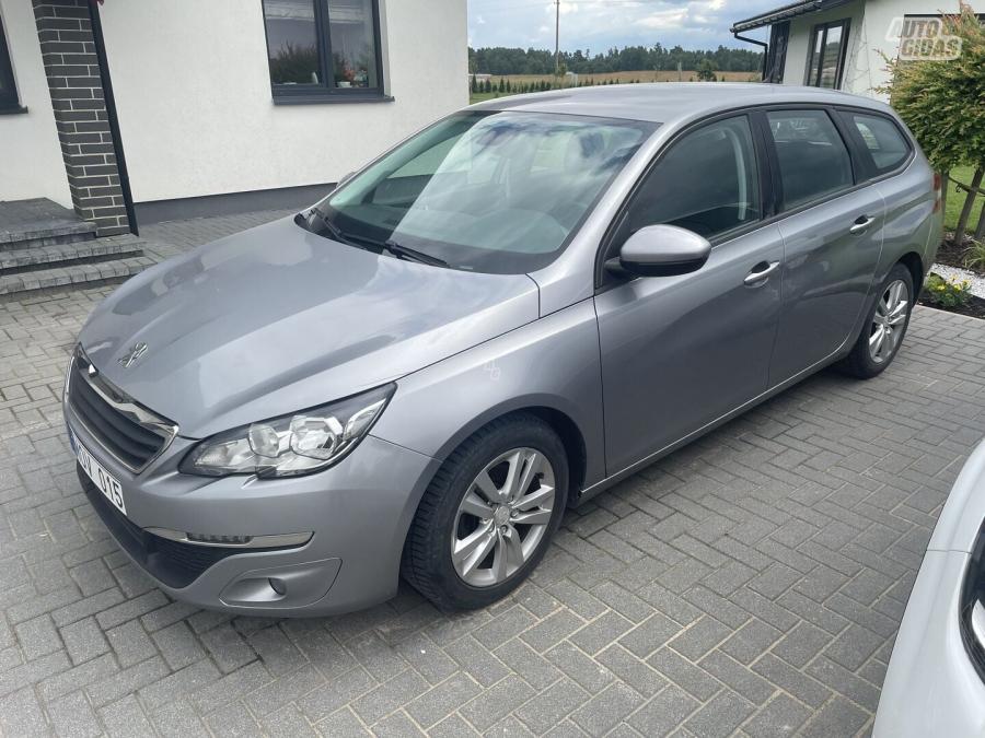 Pelēks Peugeot 308 2015 Plungė, ar dzinēja tilpumu 1.60 L un nobraukumu 285 tūkst. km par 3700 €, foto 7 vietnē AUTOMOTO.COM.LV