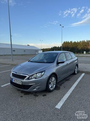 Grey Peugeot 308 2015 in Vilnius, with an engine capacity of 1.20 L and mileage of 217 thousand km for 4200 €, photo  on AUTOMOTO.COM.LV