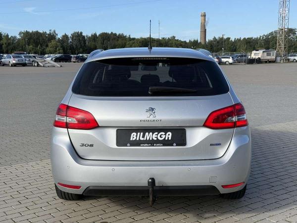 Grey Peugeot 308 2015 in Marijampole, with an engine capacity of 1.56 L and mileage of 173 thousand km for 4200 €, photo 6 on AUTOMOTO.COM.LV