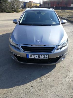 Pelēks Peugeot 308 2015 Daugavpils, ar dzinēja tilpumu 1.60 L un nobraukumu 242 tūkst. km par 4620 €, foto 3 vietnē AUTOMOTO.COM.LV