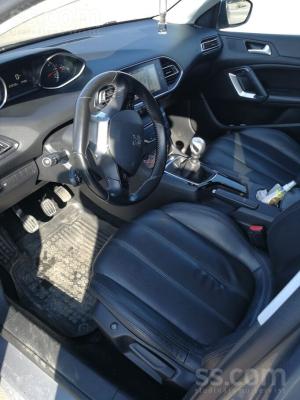 Pelēks Peugeot 308 2015 Daugavpils, ar dzinēja tilpumu 1.60 L un nobraukumu 242 tūkst. km par 4620 €, foto 7 vietnē AUTOMOTO.COM.LV