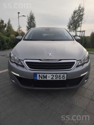 Grey Peugeot 308 2015 in Jelgava, with an engine capacity of 1.60 L and mileage of 165 thousand km for 6300 €, photo 4 on AUTOMOTO.COM.LV