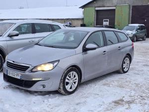 Grey Peugeot 308 2016 in Taurage, with an engine capacity of 1.56 L and mileage of 340 thousand km for 4400 €, photo  on AUTOMOTO.COM.LV