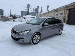 Grey Peugeot 308 2016 in Panevezys, with an engine capacity of 1.56 L and mileage of 165 thousand km for 6600 €, photo  on AUTOMOTO.COM.LV