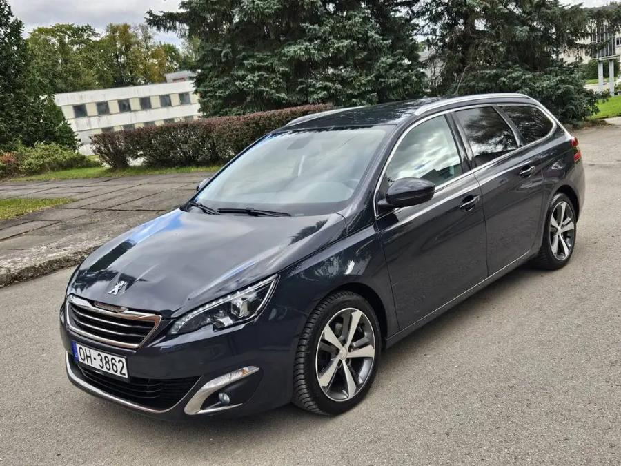 Pelēks Peugeot 308 2016 Jēkabpils, ar dzinēja tilpumu 2.00 L un nobraukumu 195 tūkst. km par 7990 €, foto 1 vietnē AUTOMOTO.COM.LV