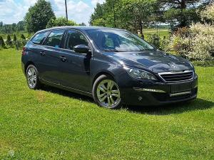 Grey Peugeot 308 2016 in Panevezys, with an engine capacity of 1.56 L and mileage of 168 thousand km for 4500 €, photo  on AUTOMOTO.COM.LV
