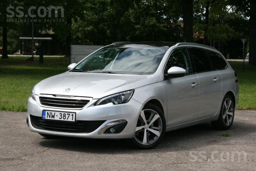 Pelēks Peugeot 308 2016 Jelgava, ar dzinēja tilpumu 2.00 L un nobraukumu 240 tūkst. km par 5780 €, foto 1 vietnē AUTOMOTO.COM.LV