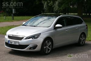 Pelēks Peugeot 308 2016 Jelgava, ar dzinēja tilpumu 2.00 L un nobraukumu 240 tūkst. km par 5780 €, foto 5 vietnē AUTOMOTO.COM.LV