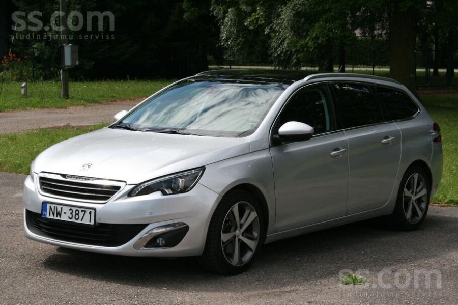 Pelēks Peugeot 308 2016 Jelgava, ar dzinēja tilpumu 2.00 L un nobraukumu 240 tūkst. km par 5780 €, foto 5 vietnē AUTOMOTO.COM.LV