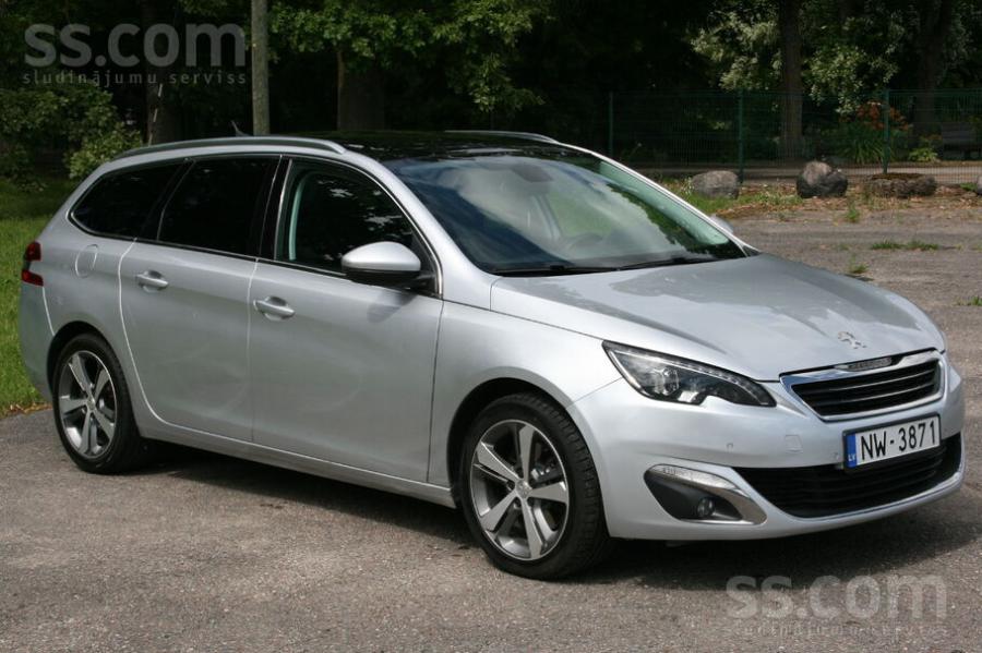 Pelēks Peugeot 308 2016 Jelgava, ar dzinēja tilpumu 2.00 L un nobraukumu 240 tūkst. km par 5780 €, foto 6 vietnē AUTOMOTO.COM.LV