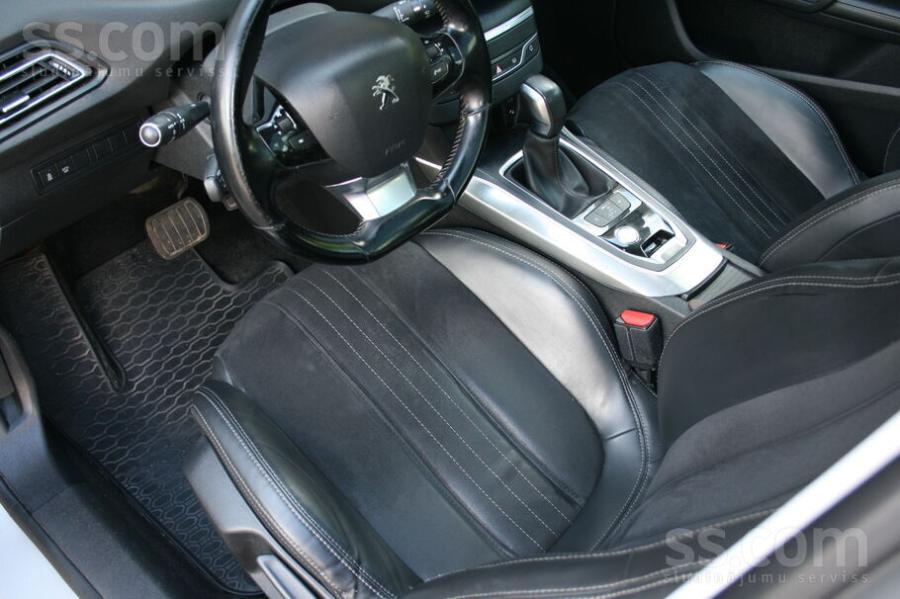 Pelēks Peugeot 308 2016 Jelgava, ar dzinēja tilpumu 2.00 L un nobraukumu 240 tūkst. km par 5780 €, foto 15 vietnē AUTOMOTO.COM.LV