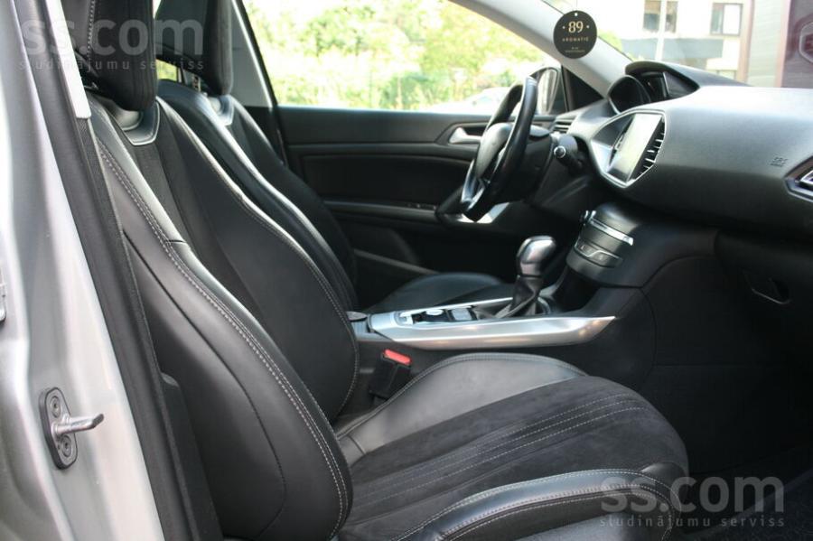 Pelēks Peugeot 308 2016 Jelgava, ar dzinēja tilpumu 2.00 L un nobraukumu 240 tūkst. km par 5780 €, foto 20 vietnē AUTOMOTO.COM.LV