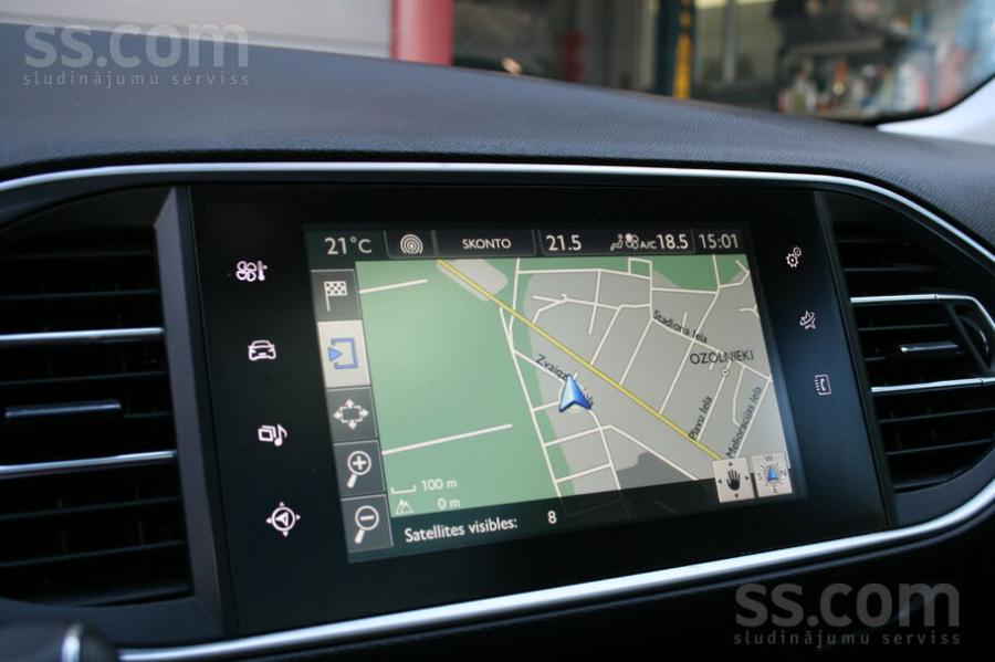 Pelēks Peugeot 308 2016 Jelgava, ar dzinēja tilpumu 2.00 L un nobraukumu 240 tūkst. km par 5780 €, foto 26 vietnē AUTOMOTO.COM.LV