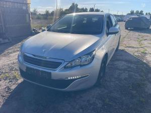 Grey Peugeot 308 2016 in Panevezys, with an engine capacity of 1.56 L and mileage of 210 thousand km for 4100 €, photo  on AUTOMOTO.COM.LV