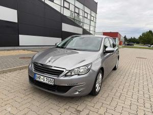 Grey Peugeot 308 2016 in Panevezys, with an engine capacity of 1.56 L and mileage of 166 thousand km for 6500 €, photo 7 on AUTOMOTO.COM.LV