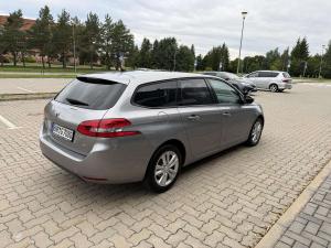 Grey Peugeot 308 2016 in Panevezys, with an engine capacity of 1.56 L and mileage of 166 thousand km for 6500 €, photo 9 on AUTOMOTO.COM.LV