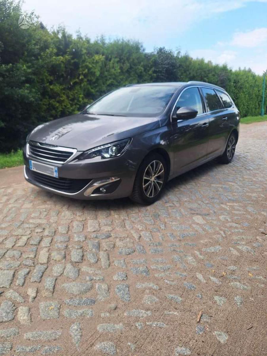 Pelēks Peugeot 308 2016 Šilutė, ar dzinēja tilpumu 1.20 L un nobraukumu 123 tūkst. km par 4450 €, foto 1 vietnē AUTOMOTO.COM.LV