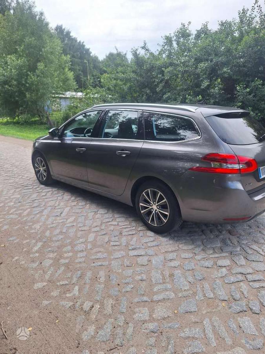 Pelēks Peugeot 308 2016 Šilutė, ar dzinēja tilpumu 1.20 L un nobraukumu 123 tūkst. km par 4450 €, foto 7 vietnē AUTOMOTO.COM.LV