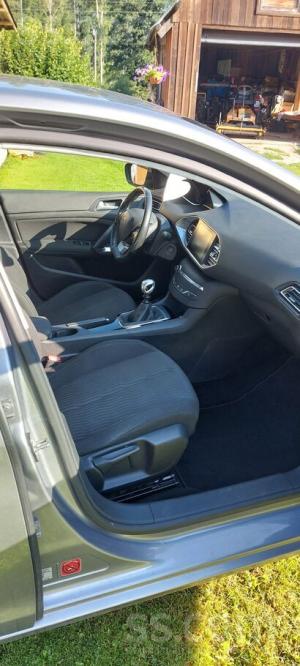 Grey Peugeot 308 2016 in Gulbene, with an engine capacity of 1.60 L and mileage of 242 thousand km for 4590 €, photo 7 on AUTOMOTO.COM.LV