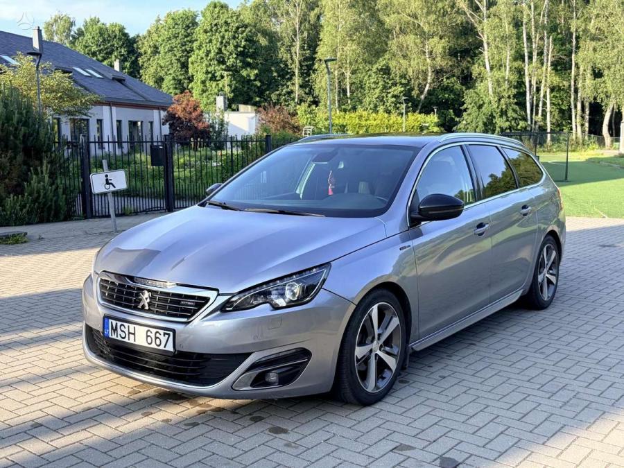Pelēks Peugeot 308 2016 Klaipėda, ar dzinēja tilpumu 1.20 L un nobraukumu 220 tūkst. km par 4999 €, foto 4 vietnē AUTOMOTO.COM.LV