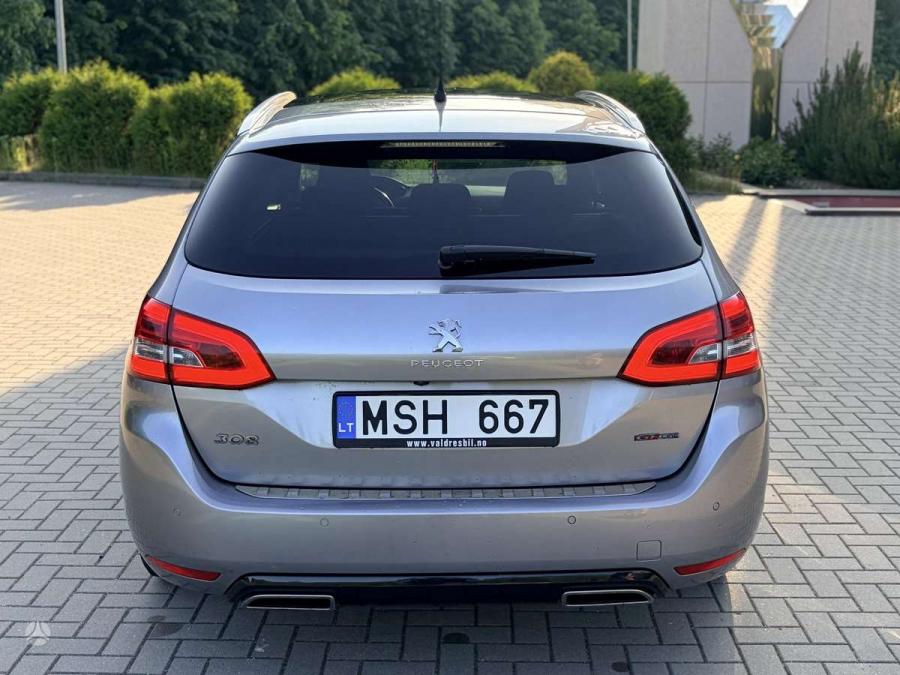 Pelēks Peugeot 308 2016 Klaipėda, ar dzinēja tilpumu 1.20 L un nobraukumu 220 tūkst. km par 4999 €, foto 9 vietnē AUTOMOTO.COM.LV