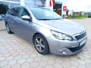 Grey Peugeot 308 2016 in Valmiera, with an engine capacity of 1.60 L and mileage of 129 thousand km for 4900 €, photo  on AUTOMOTO.COM.LV
