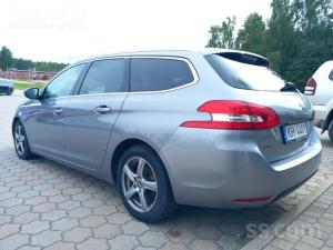 Grey Peugeot 308 2016 in Valmiera, with an engine capacity of 1.60 L and mileage of 129 thousand km for 4900 €, photo 4 on AUTOMOTO.COM.LV