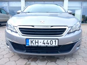 Grey Peugeot 308 2016 in Valmiera, with an engine capacity of 1.60 L and mileage of 129 thousand km for 4900 €, photo 6 on AUTOMOTO.COM.LV