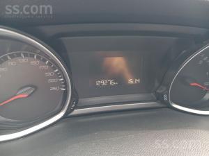 Grey Peugeot 308 2016 in Valmiera, with an engine capacity of 1.60 L and mileage of 129 thousand km for 4900 €, photo 12 on AUTOMOTO.COM.LV