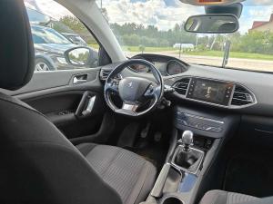 Pelēks Peugeot 308 2016 Viļņa, ar dzinēja tilpumu 1.56 L un nobraukumu 325 tūkst. km par 3950 €, foto 9 vietnē AUTOMOTO.COM.LV