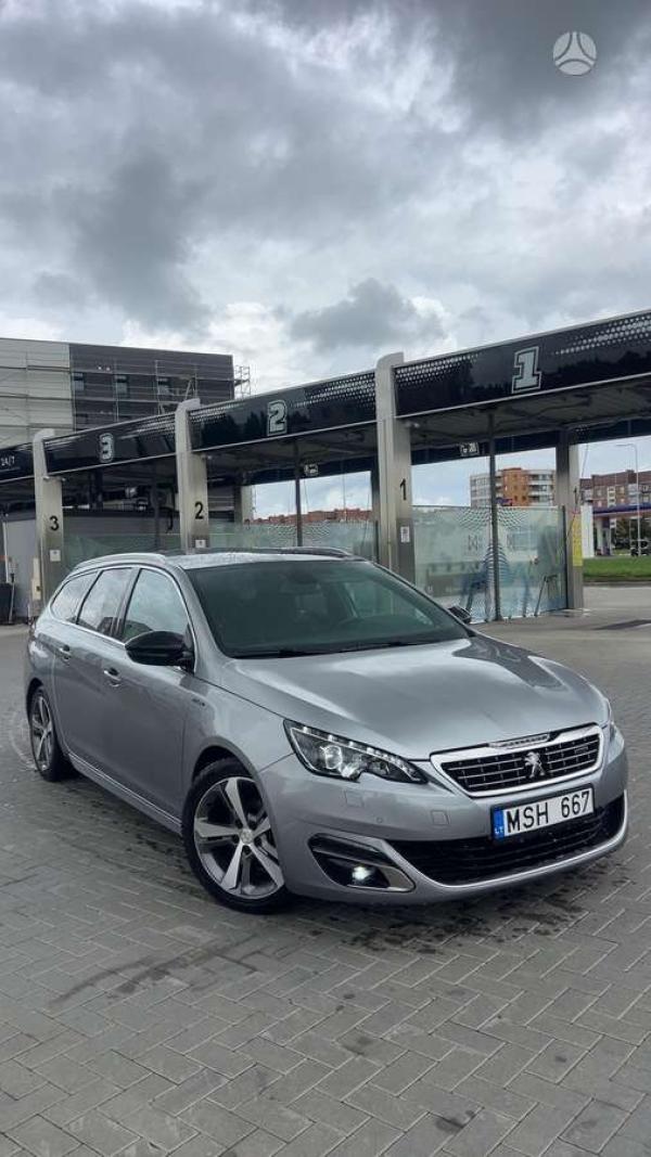 Pelēks Peugeot 308 2016 Klaipėda, ar dzinēja tilpumu 1.20 L un nobraukumu 250 tūkst. km par 5200 €, foto 1 vietnē AUTOMOTO.COM.LV