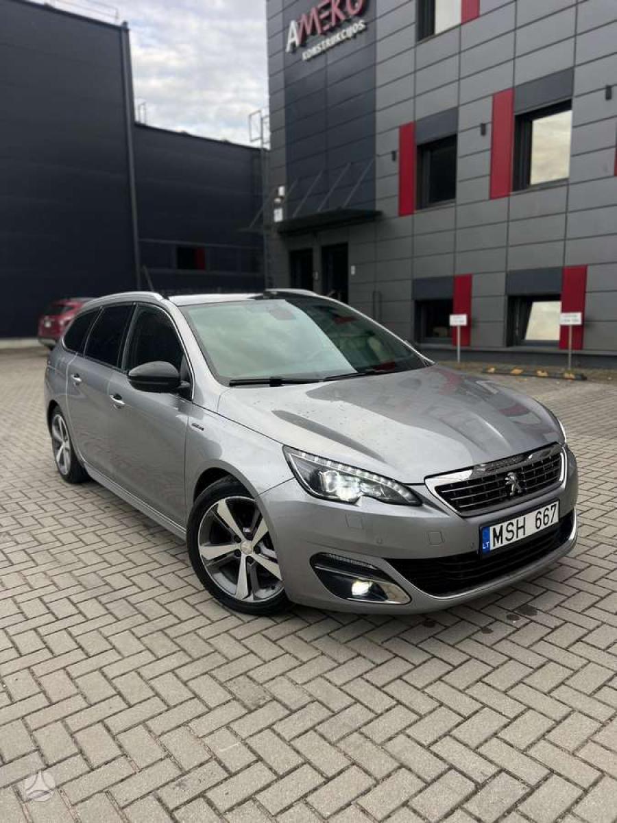Pelēks Peugeot 308 2016 Klaipėda, ar dzinēja tilpumu 1.20 L un nobraukumu 250 tūkst. km par 5200 €, foto 3 vietnē AUTOMOTO.COM.LV
