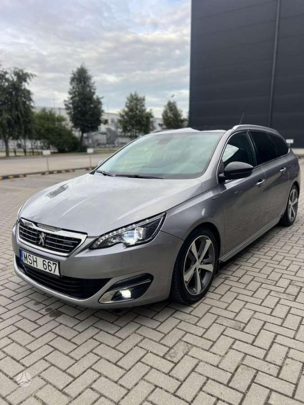 Pelēks Peugeot 308 2016 Klaipėda, ar dzinēja tilpumu 1.20 L un nobraukumu 250 tūkst. km par 5200 €, foto 4 vietnē AUTOMOTO.COM.LV