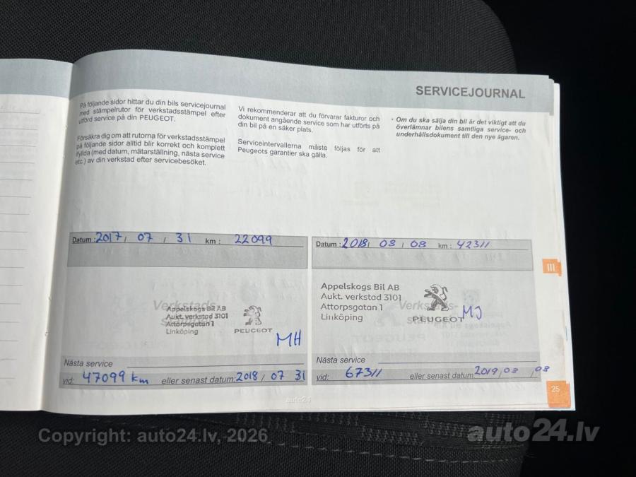 Серый Пежо 308 2016 в Пярну, объемом двигателя 1.60 л и пробегом 146 тыс. км за 6500 €, фото 12 на AUTOMOTO.COM.LV