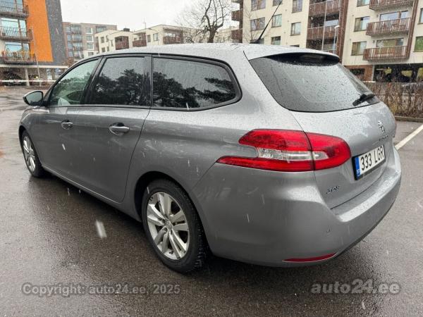 Pelēks Peugeot 308 2017 Tallina, ar dzinēja tilpumu 1.60 L un nobraukumu 272 tūkst. km par 8500 €, foto 6 vietnē AUTOMOTO.COM.LV